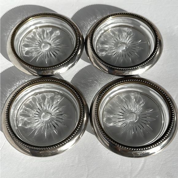W&S Blackinton | Dining | Vintage W S Blackinton Silver Plate Glass ...
